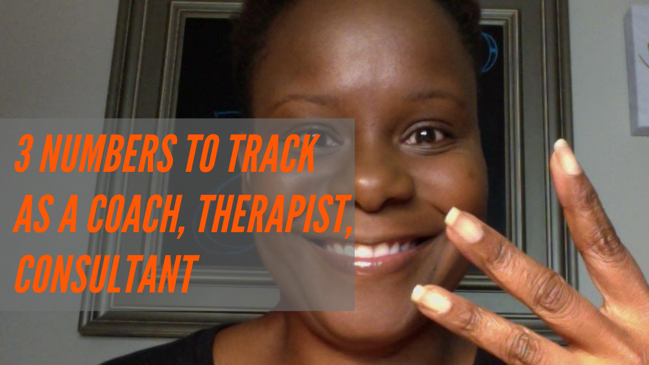 The 3 Numbers To Track As A Coach Kay Richardson Author Speaker 
